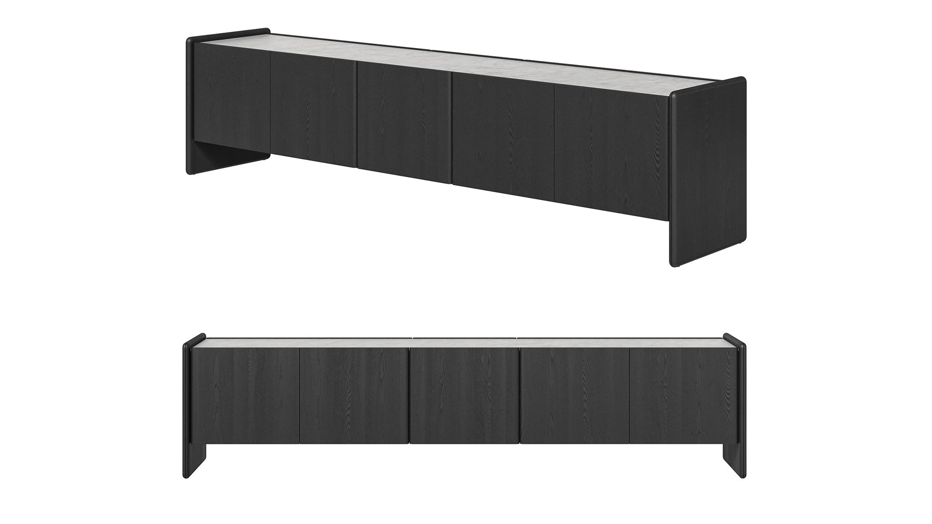 3D Minotti Sideboard Logan - TurboSquid 2303174