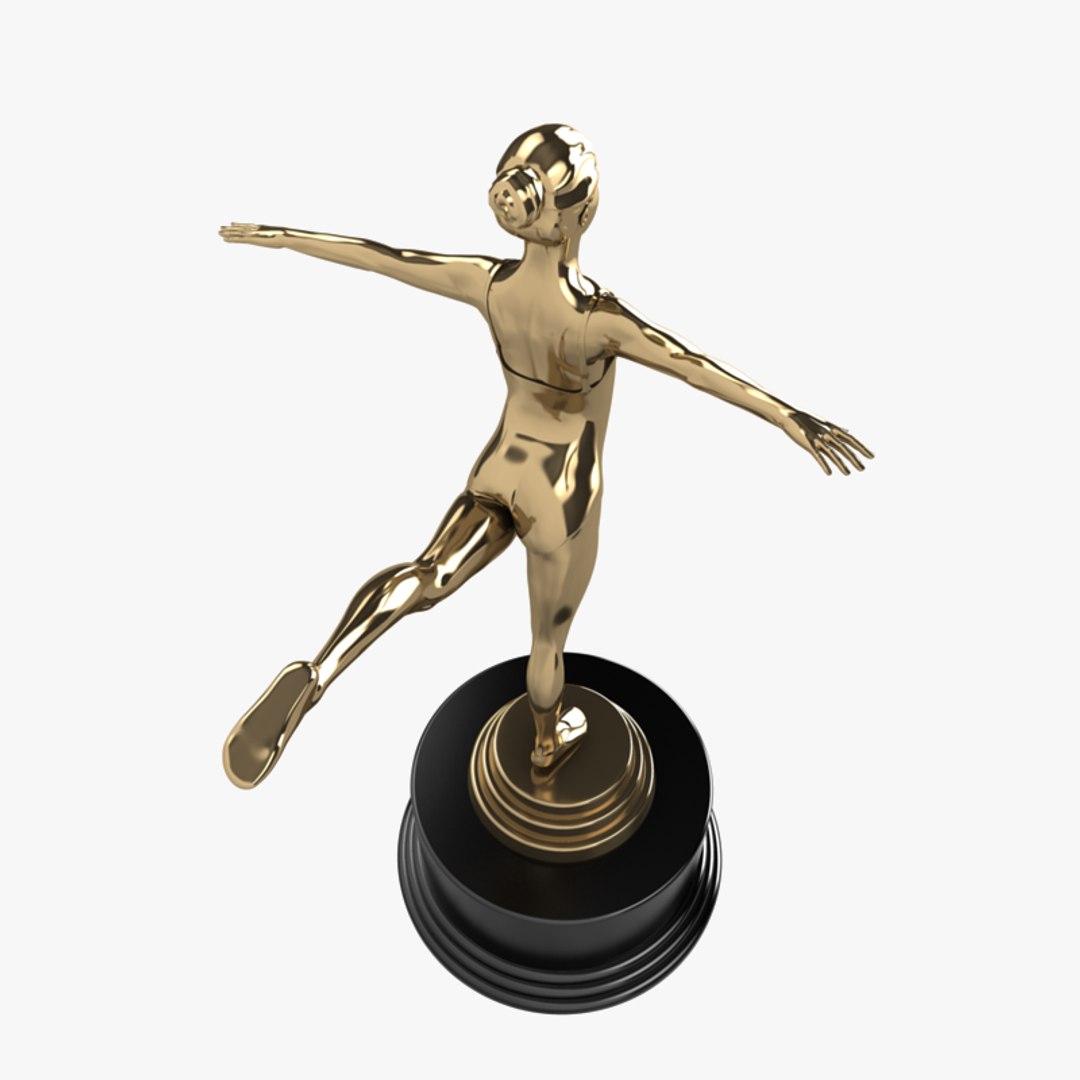 Gymnastic Trophy 3d Model