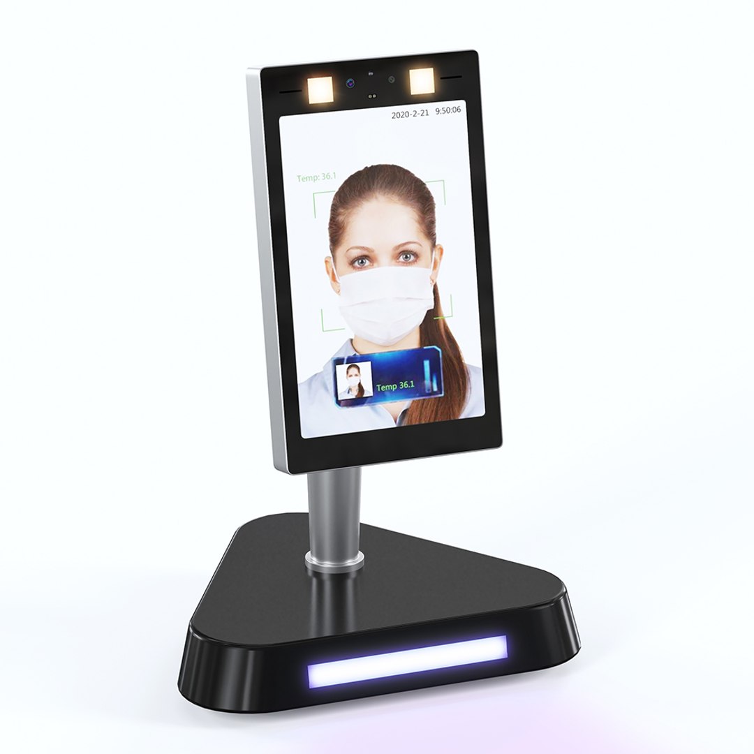 3D Recognition Thermometer Face - TurboSquid 1566987