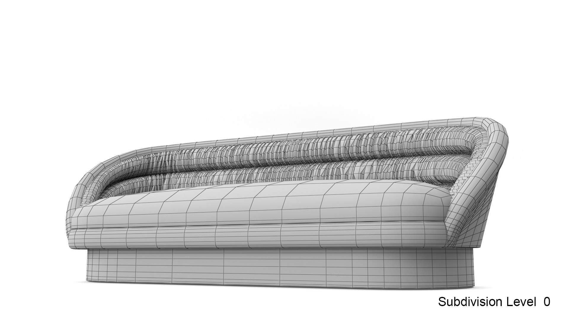 Vladimir Kagan Ellipse Sofa 3D - TurboSquid 1950804