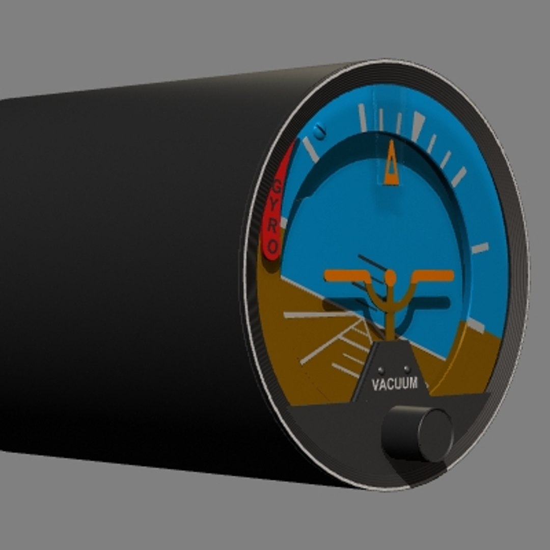 3d Ai Atitude Indicator Artificial Horizon