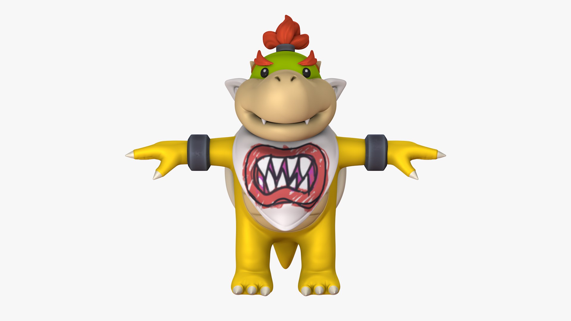 3D bowser jr - super mario - TurboSquid 1602099