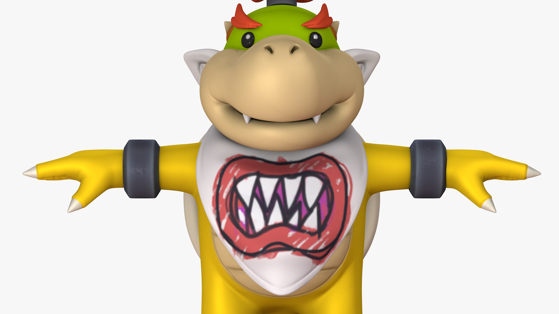 3D Bowser Jr - Super Mario - TurboSquid 1602099