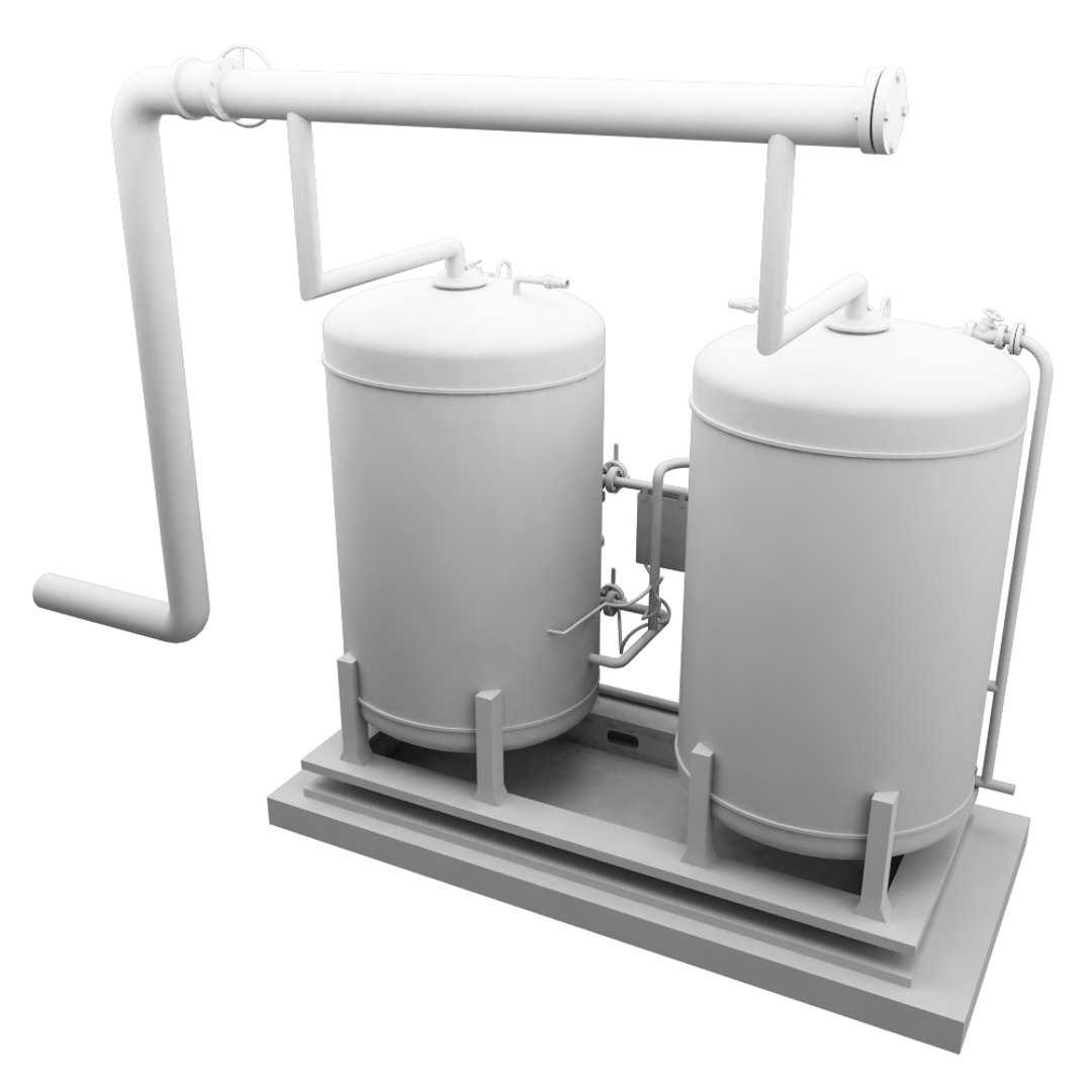 3D Chilled Water Expansion Tank Model - TurboSquid 1270112
