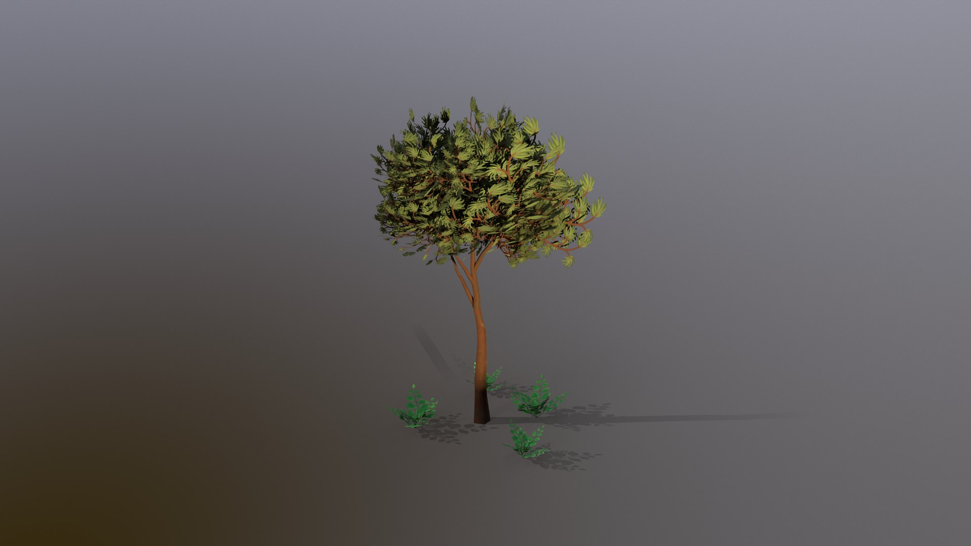 3D Stylized Pine Spruce Tree PBR Game Ready Asset Low-poly 3D Model ...