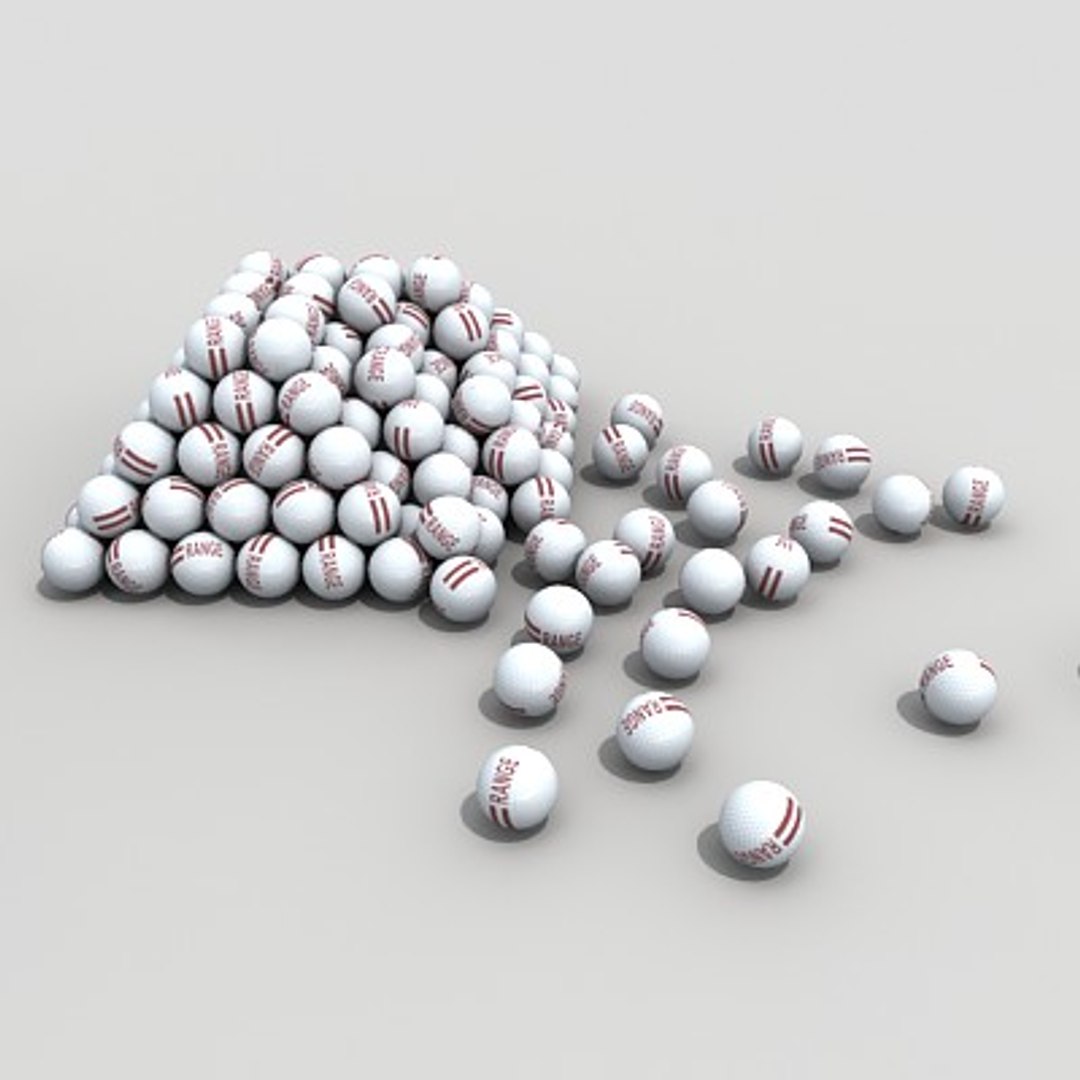 3d range ball pyramids