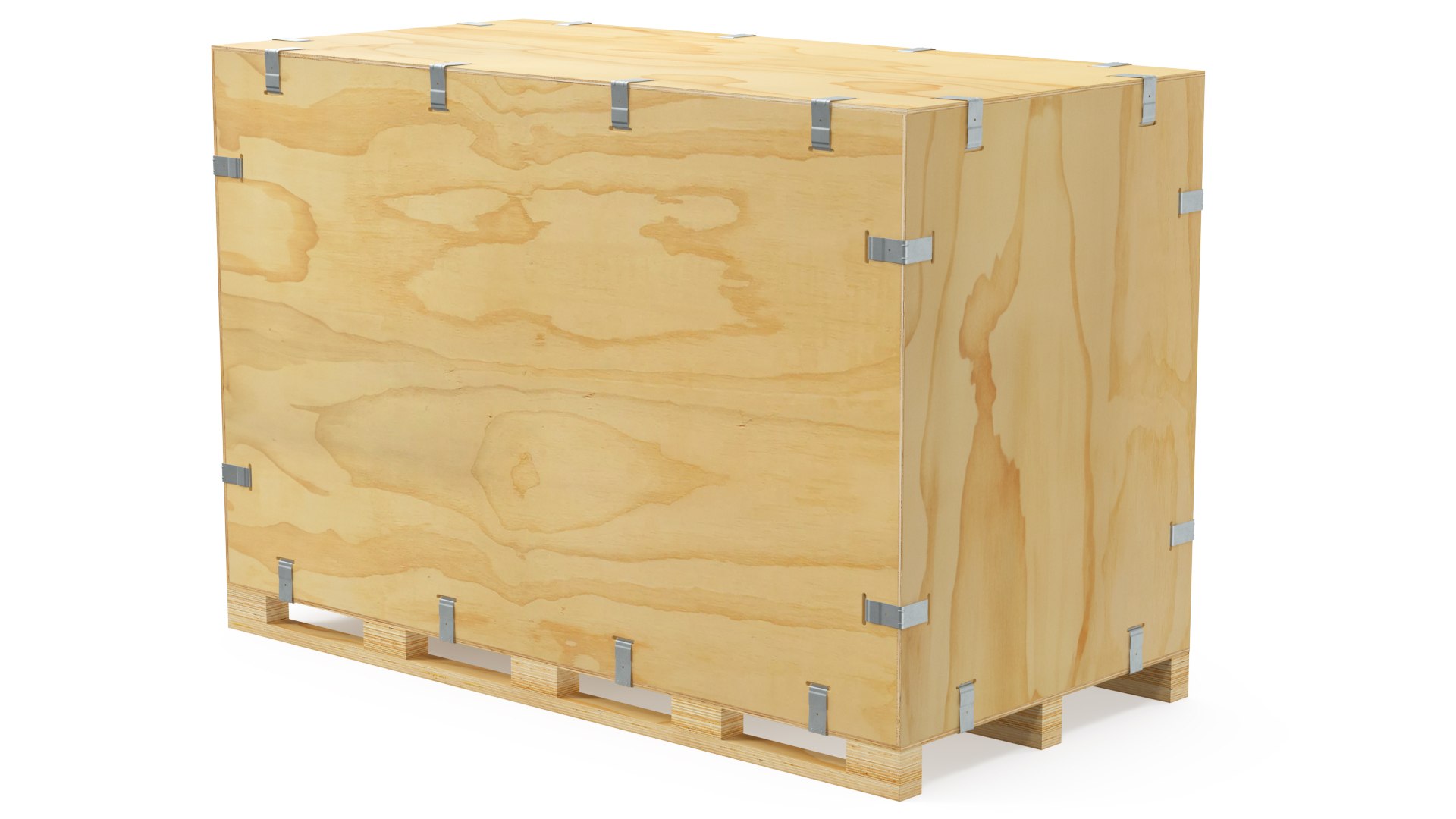 Heavy Duty Wood Crate 3D Model - TurboSquid 2121480