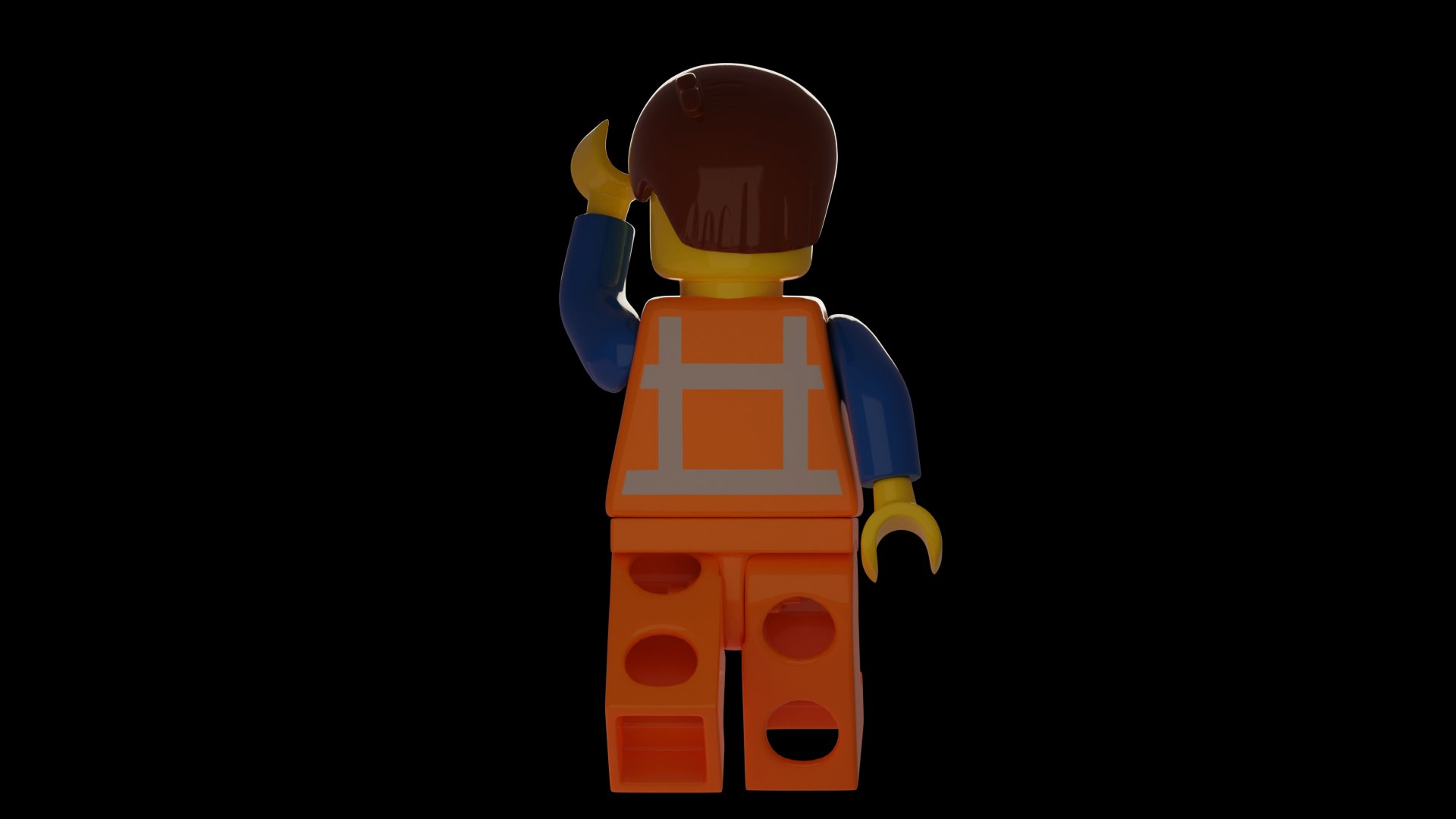 Lego Figure Emmet From Lego Movie 3D - TurboSquid 2177648
