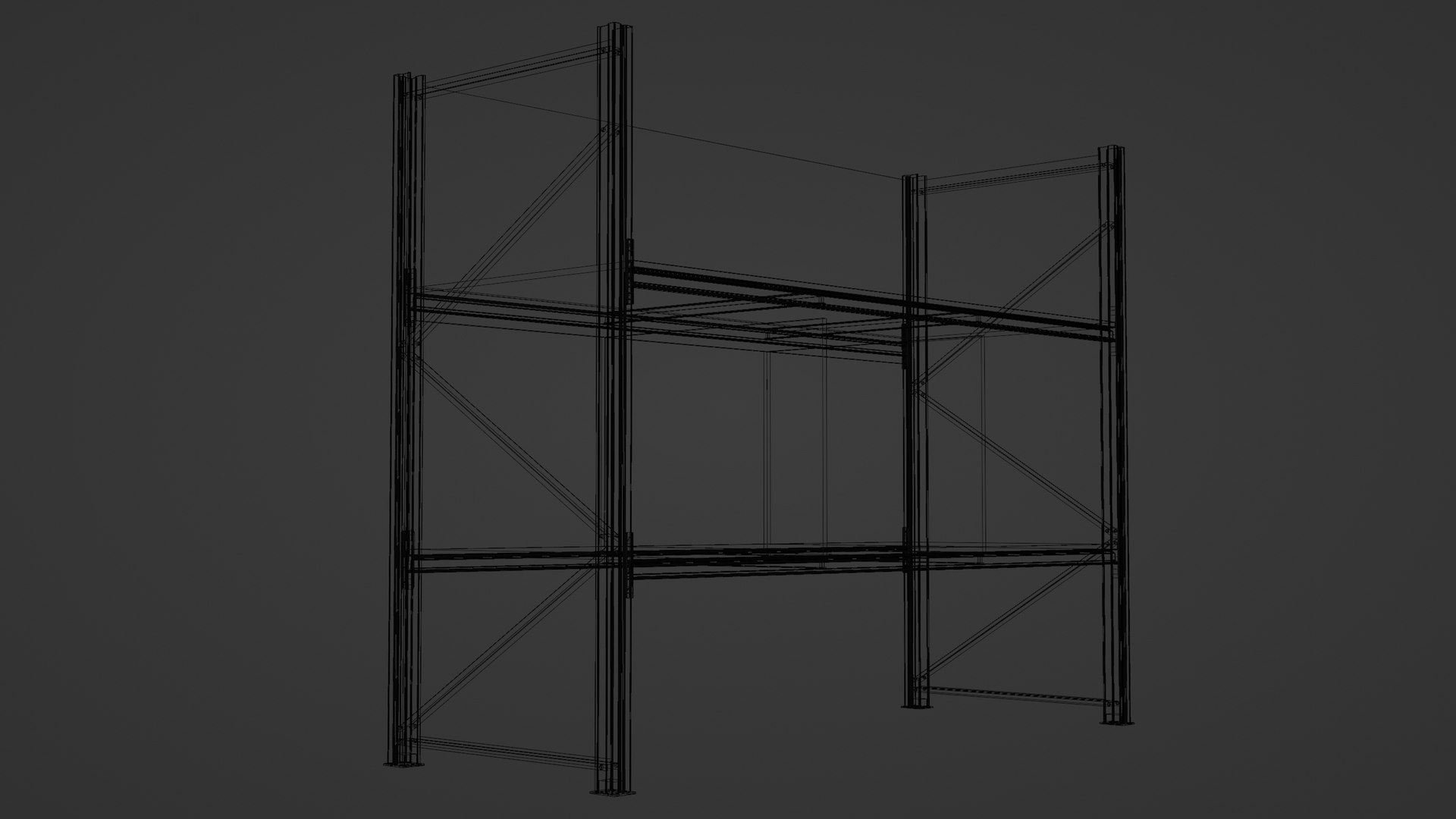 Picking Rack System 3D Model - TurboSquid 2140223
