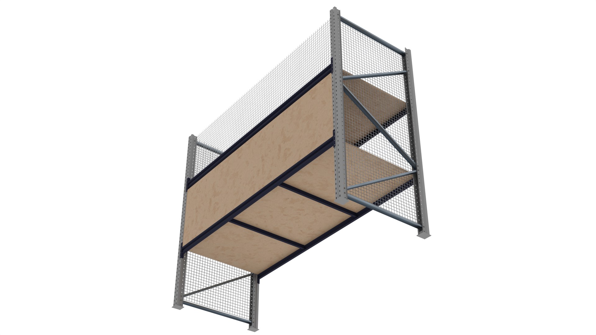 Picking Rack System 3D Model - TurboSquid 2140223