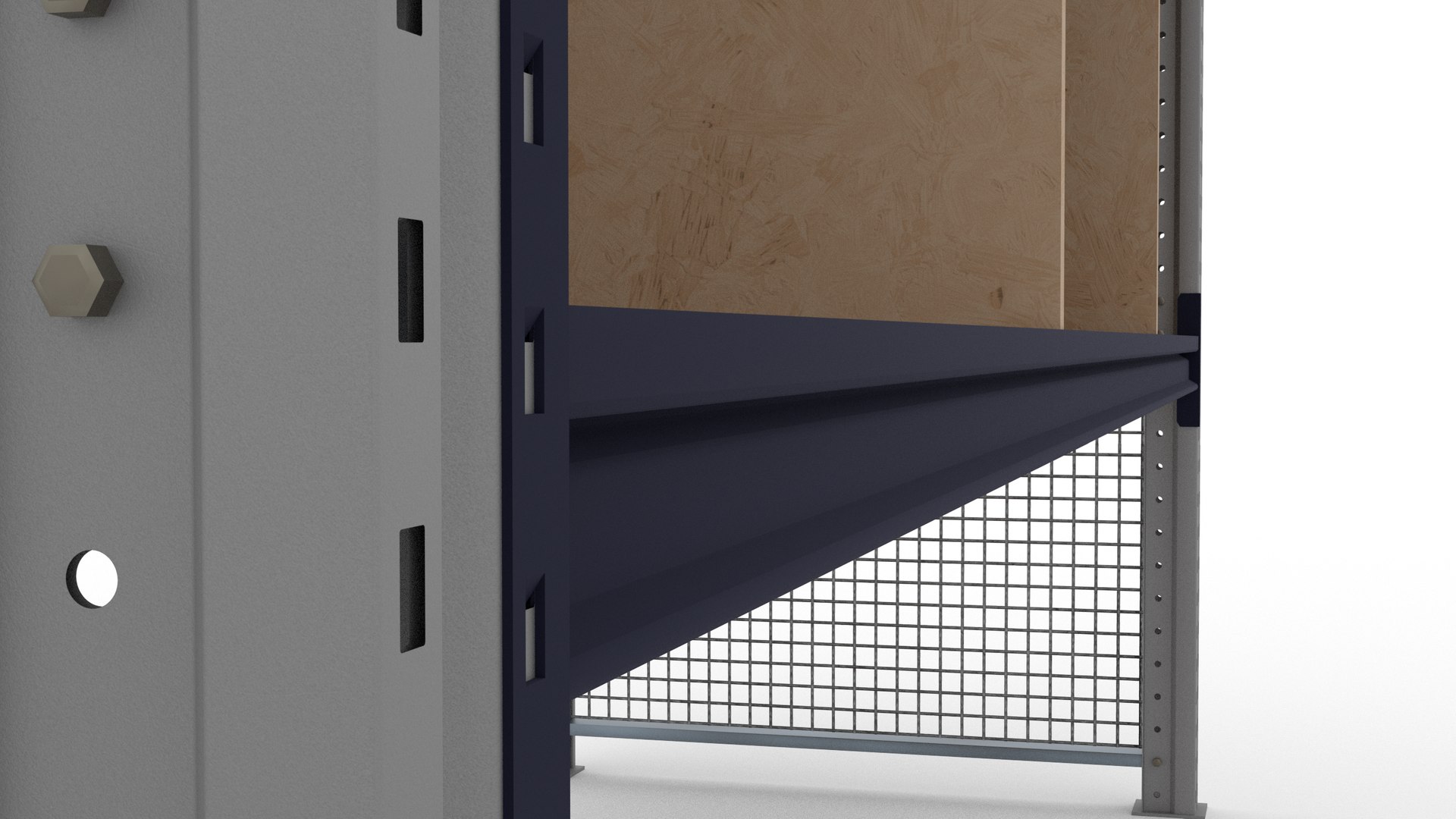 Picking Rack System 3D Model - TurboSquid 2140223