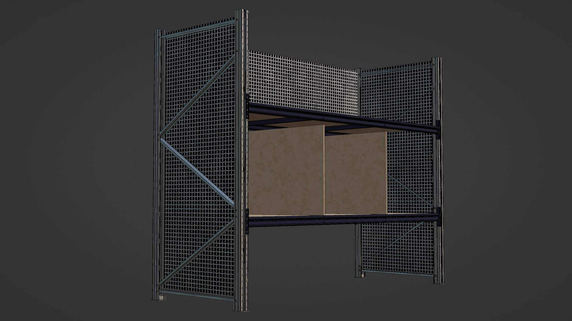 Picking Rack System 3D Model - TurboSquid 2140223