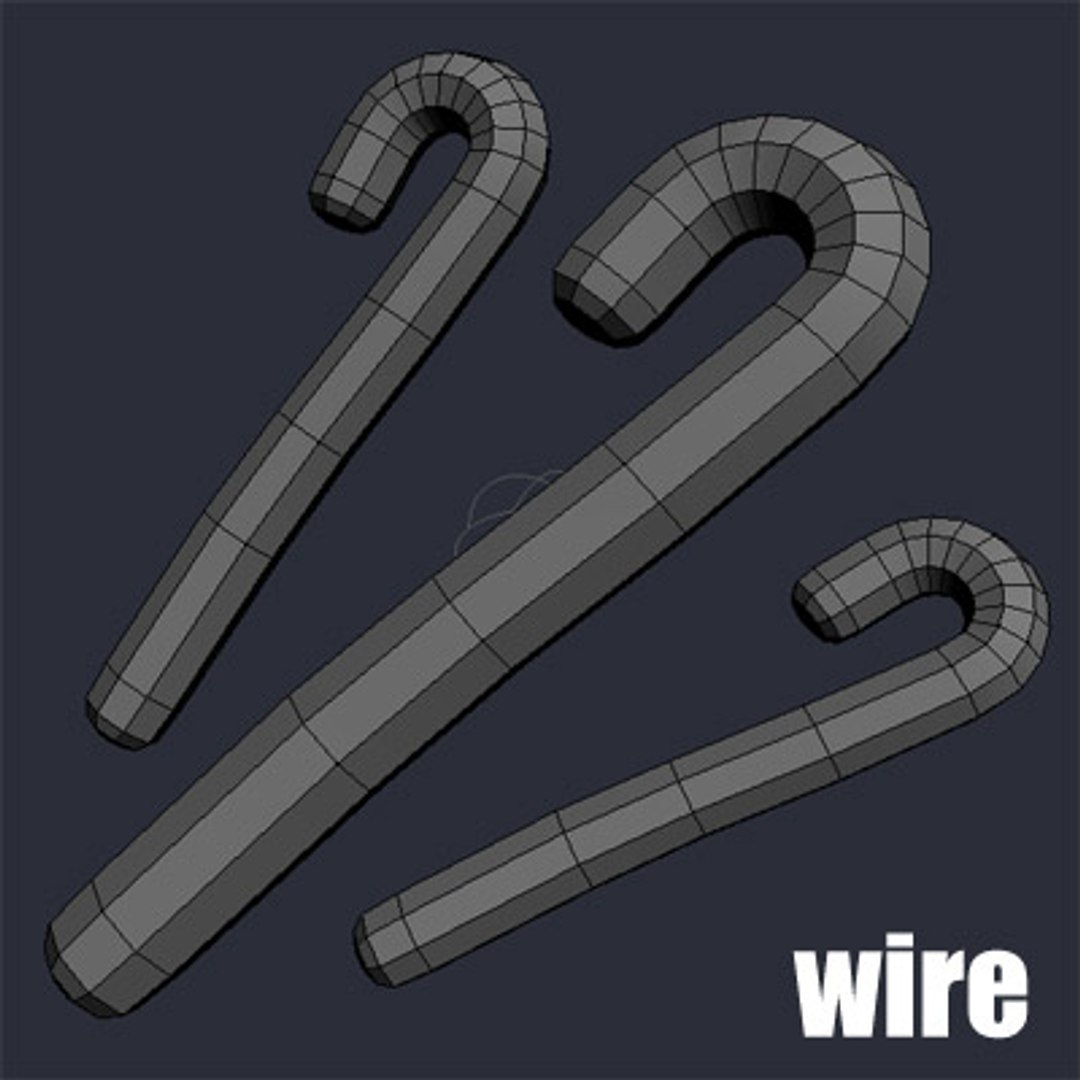 3d decorative candy model