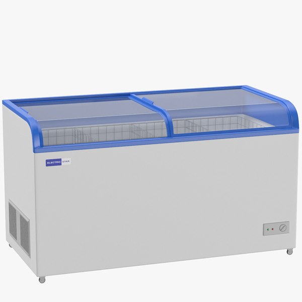 Supermarket Freezer 3D Models for Download | TurboSquid