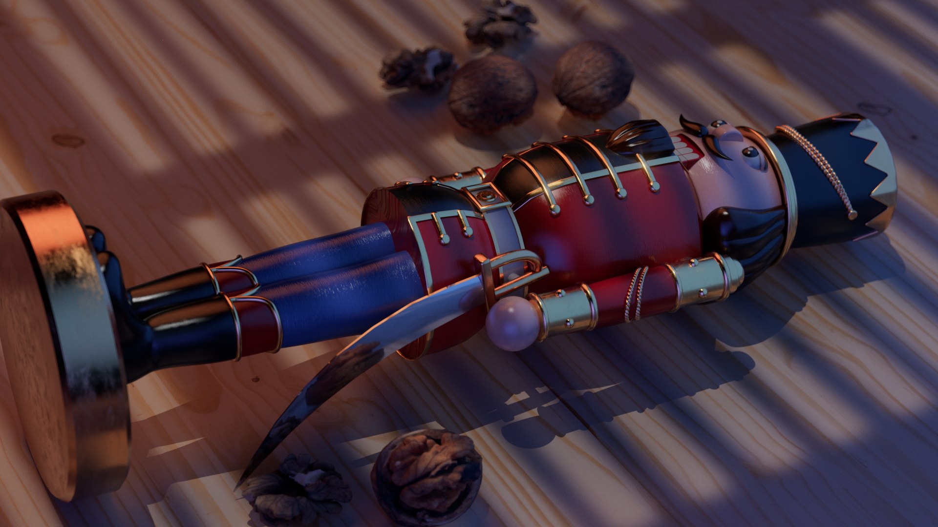 NUTCRACKER SET Of 3 3D Model - TurboSquid 2001214