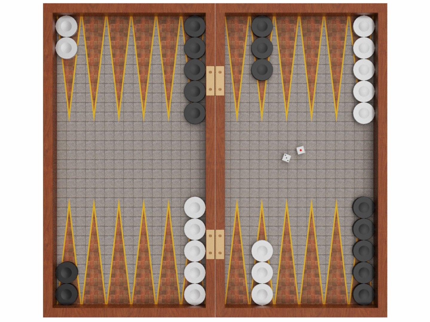 3D Backgammon Model - TurboSquid 1350542