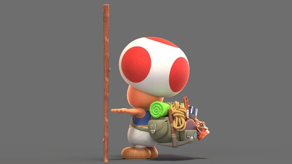 modelo 3d Toad Rig de la película Super Mario Bros. - TurboSquid 2125450