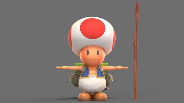 modelo 3d Toad Rig de la película Super Mario Bros. - TurboSquid 2125450