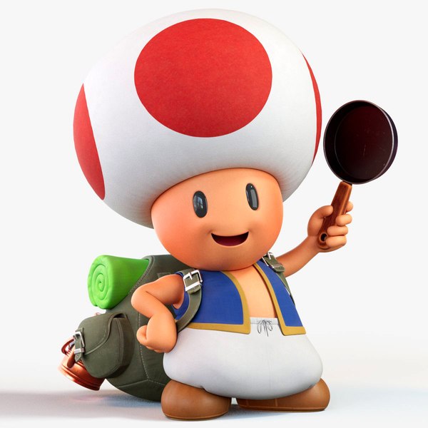 modelo 3d Toad Rig de la película Super Mario Bros. - TurboSquid 2125450