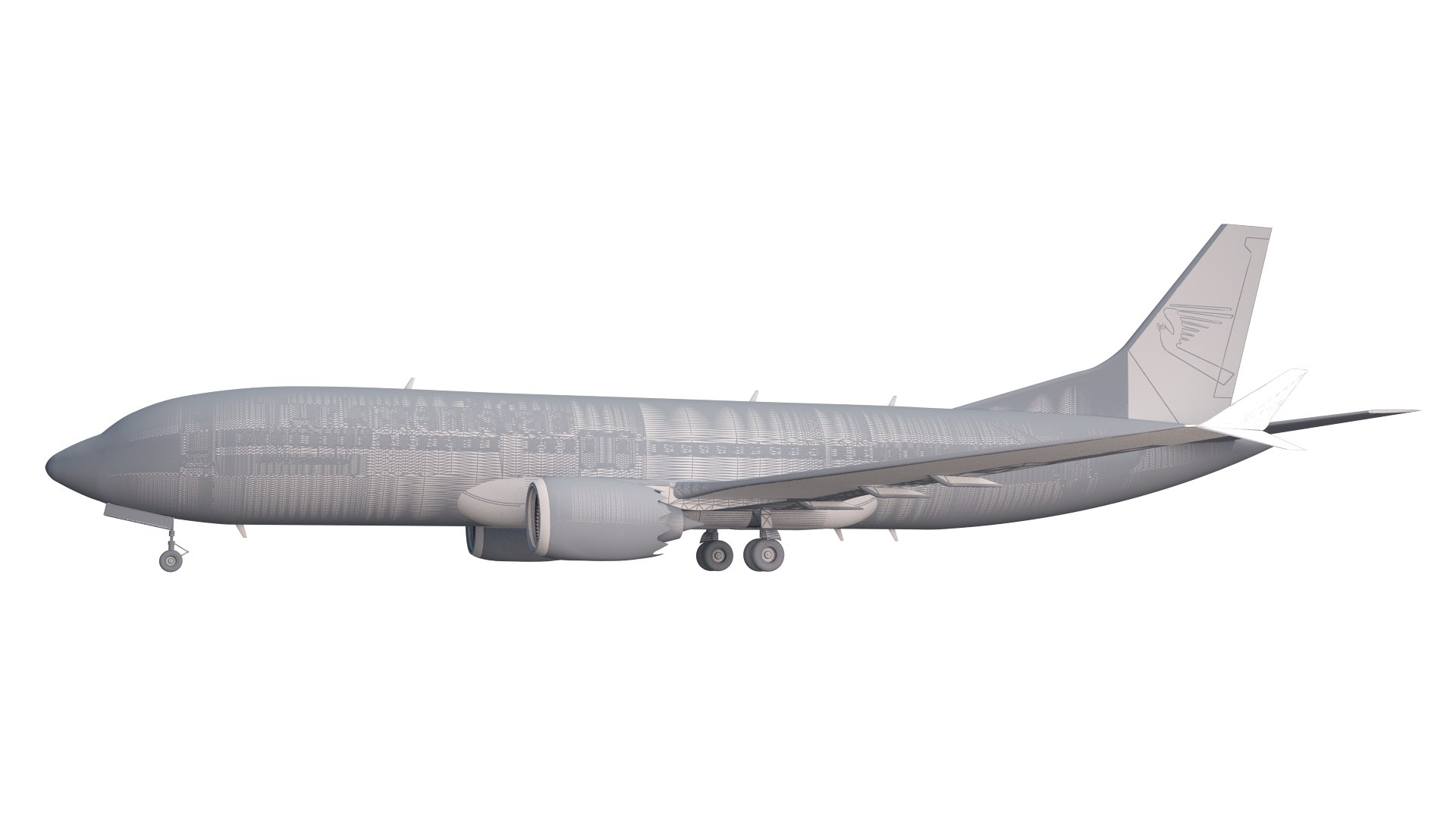 3D Turkmenistan Boeing 737 Max 8 Model - TurboSquid 2395333