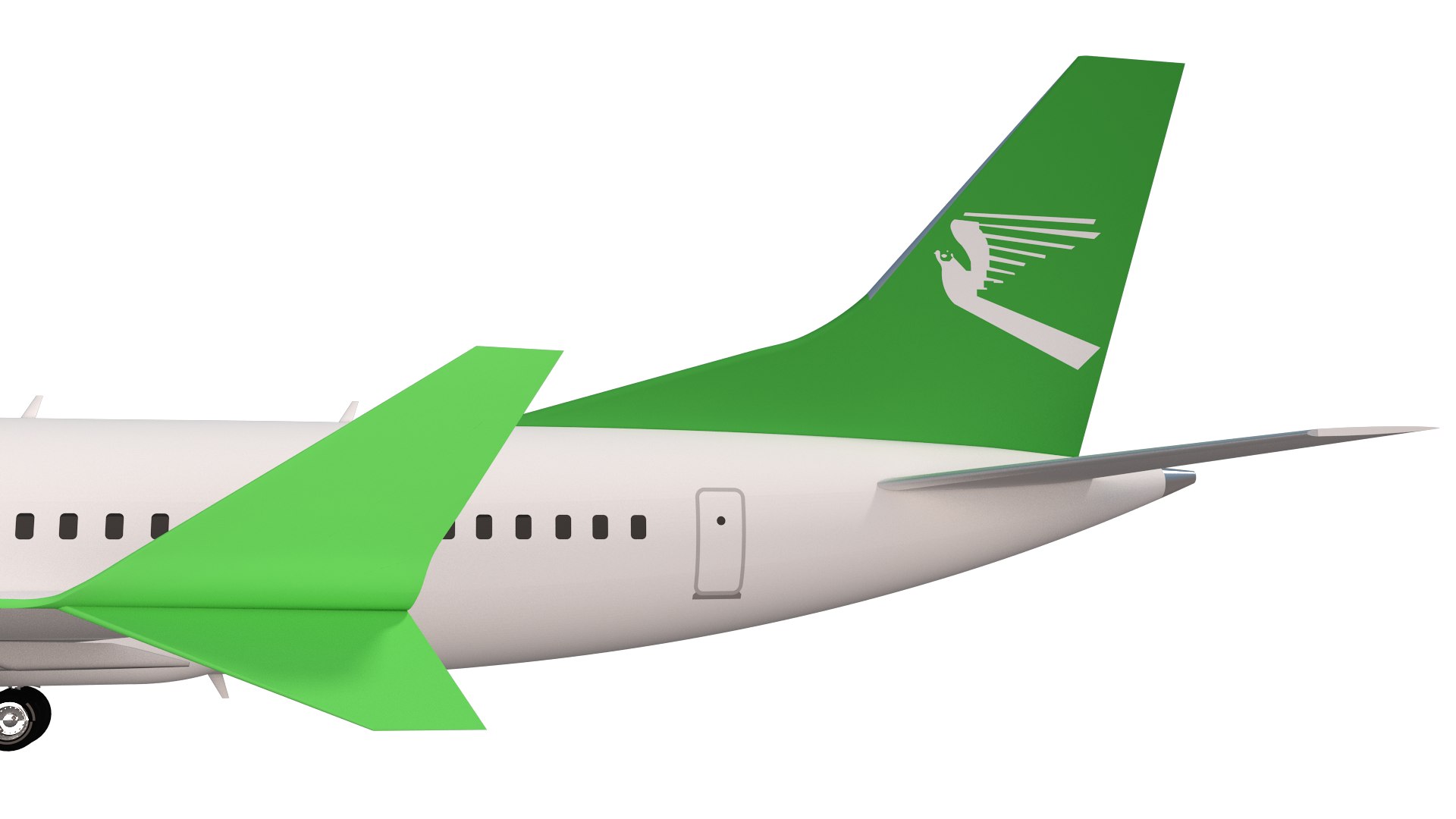 3D Turkmenistan Boeing 737 Max 8 Model - TurboSquid 2395333