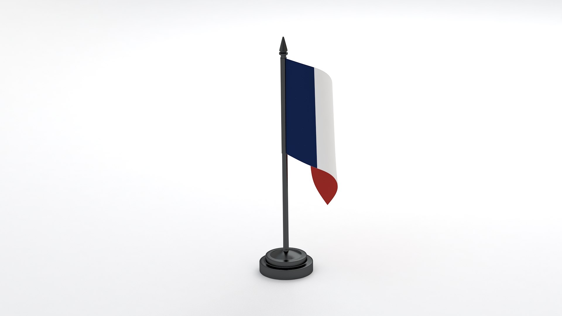 Table Flag France 3D Model - TurboSquid 2407301