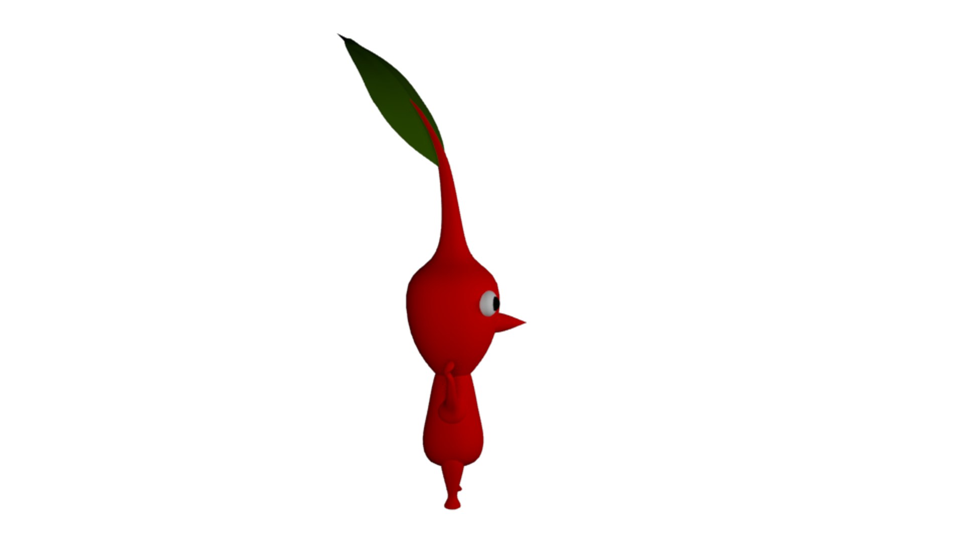 Red Leaf Pikmin Model - TurboSquid 1636623