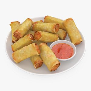 3D Spring Roll Models - Browse & Download Formats - TurboSquid