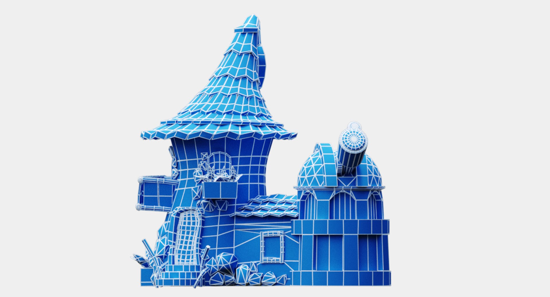 3D Wizard House - Rpg - TurboSquid 1378046