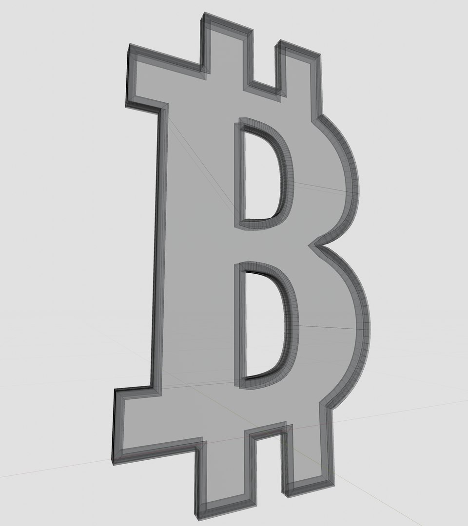 3D Solar Panel BTC Sign Model - TurboSquid 2242450