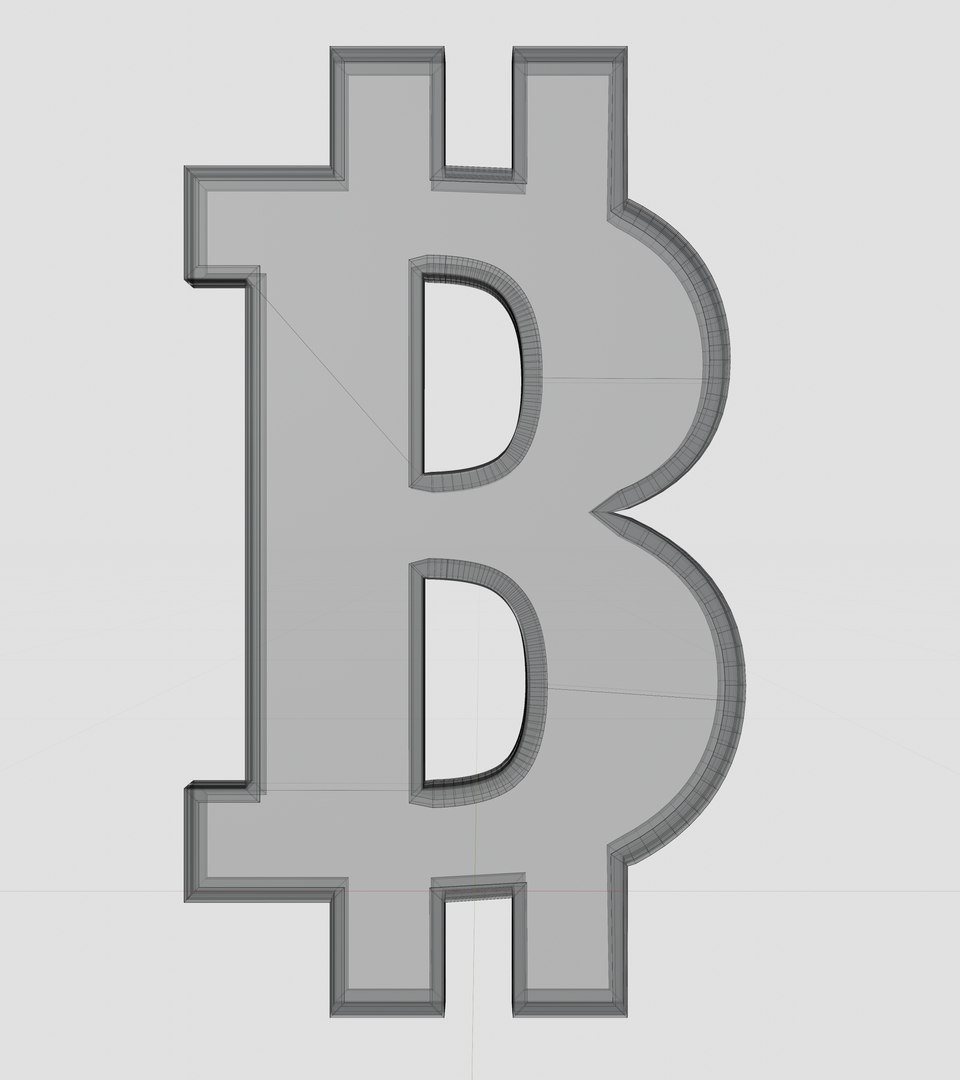 3D Solar Panel BTC Sign Model - TurboSquid 2242450