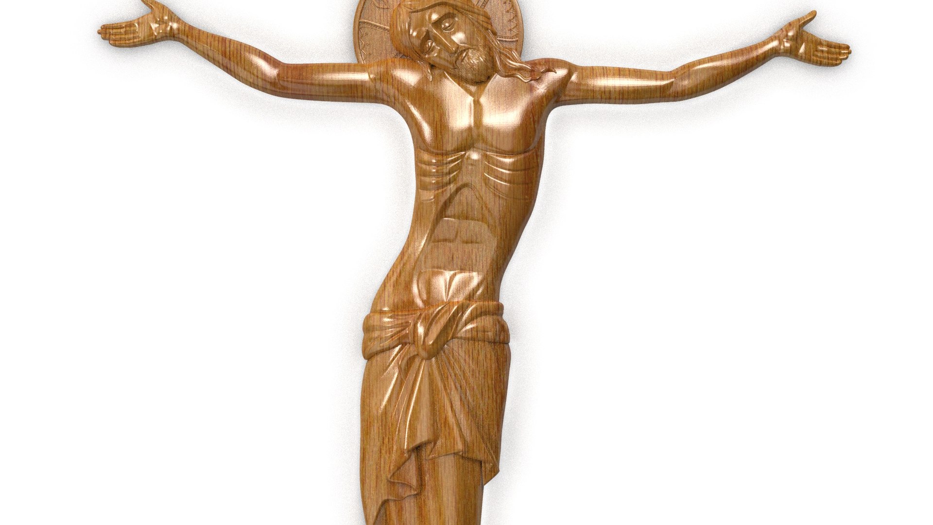 3D Model Cross Relief Art - TurboSquid 1686658
