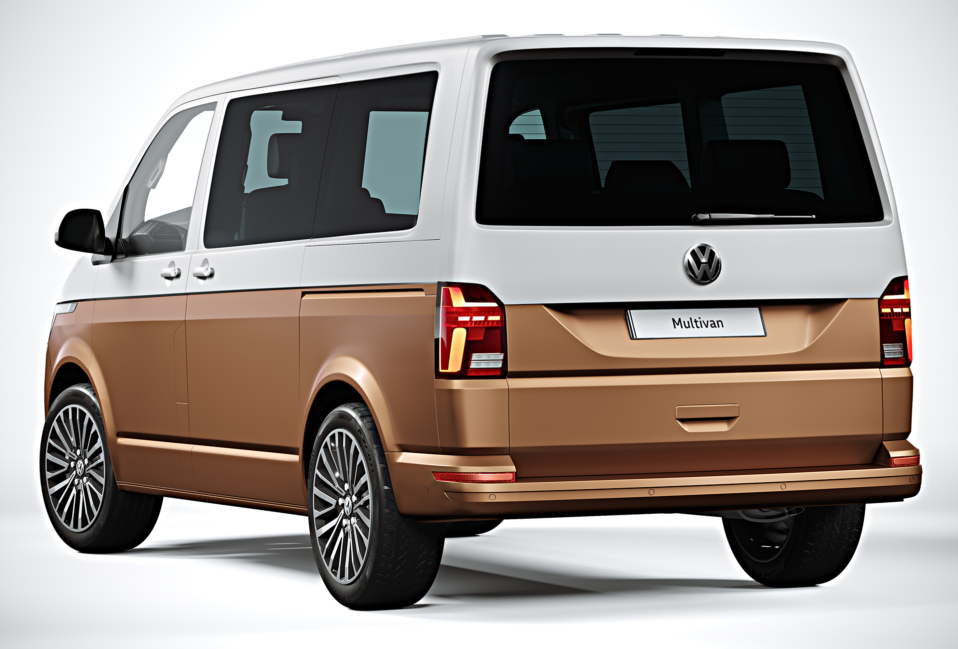 3D 2020 volkswagen transporter t6 model - TurboSquid 1452450