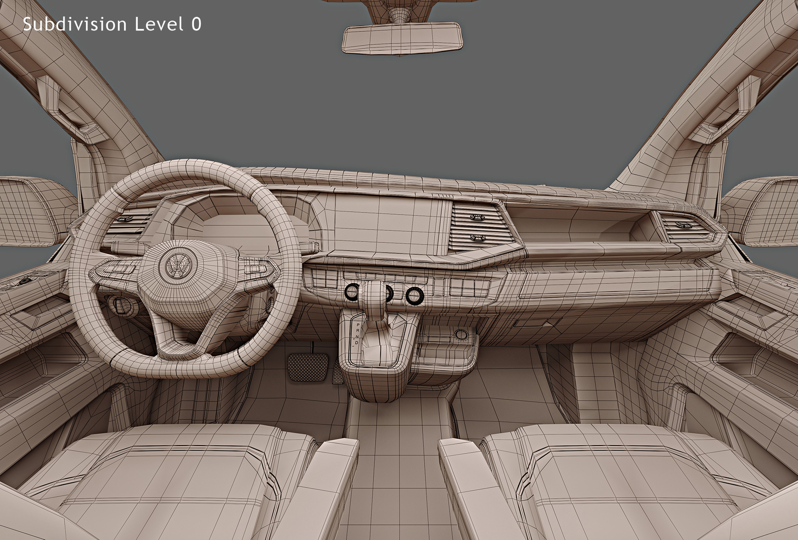 3D 2020 volkswagen transporter t6 model - TurboSquid 1452450