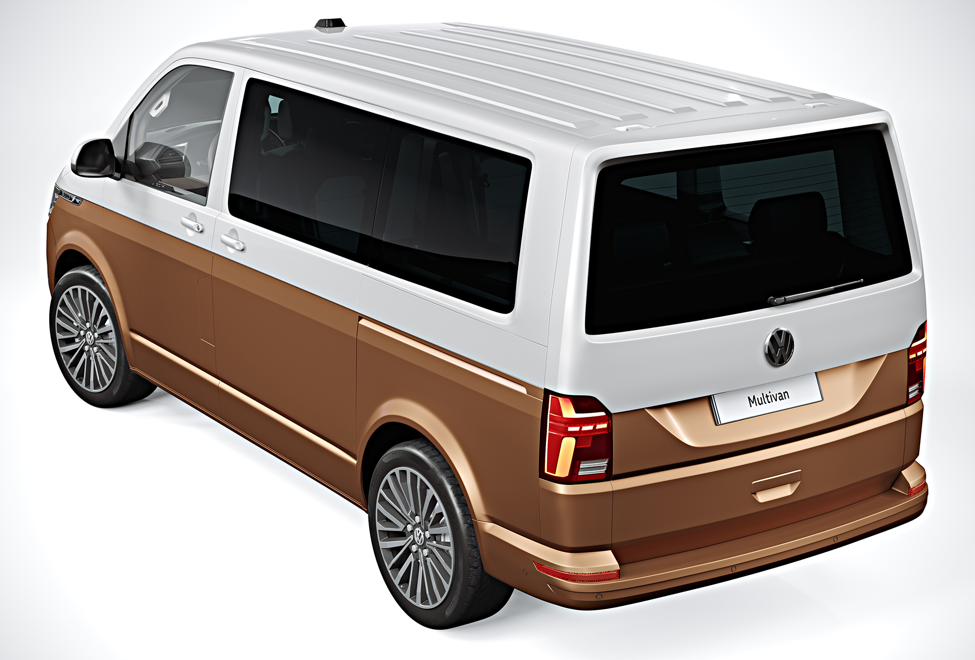 3D 2020 volkswagen transporter t6 model - TurboSquid 1452450