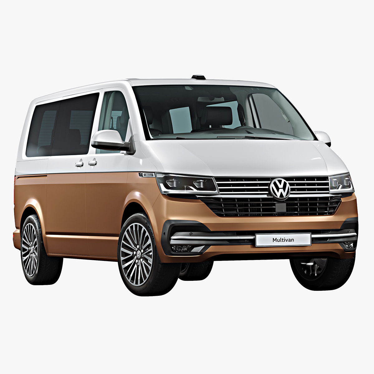 3D 2020 volkswagen transporter t6 model - TurboSquid 1452450