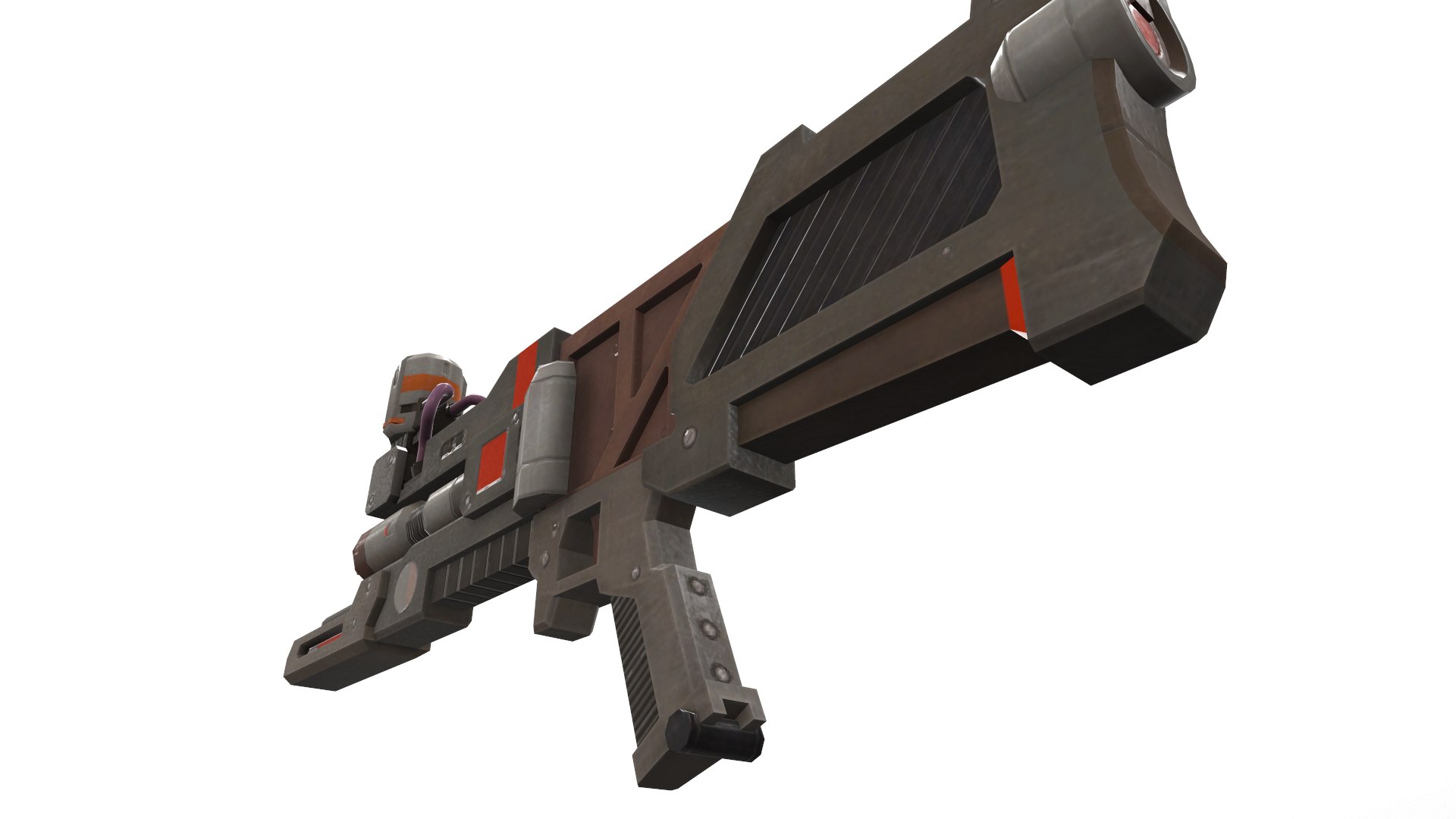 Particle Beam Level 1 3D Model - TurboSquid 2198205