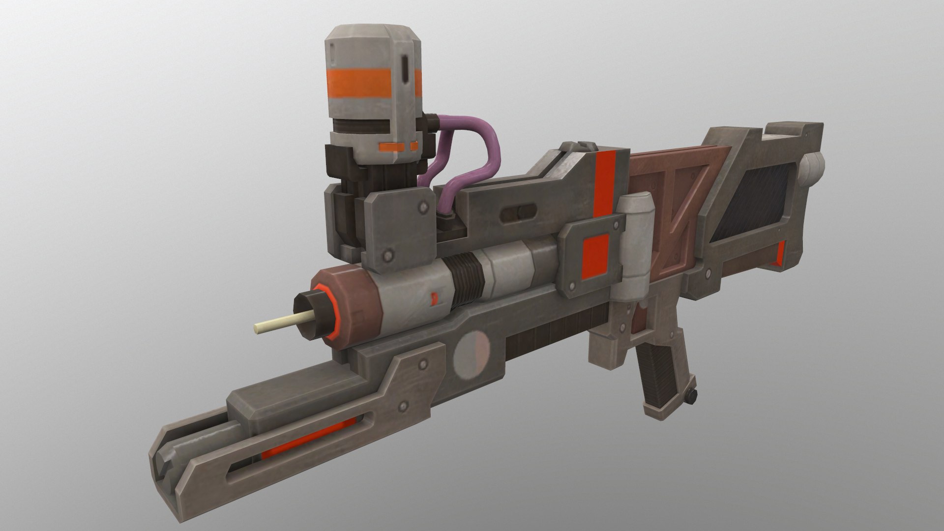 Particle Beam Level 1 3D Model - TurboSquid 2198205