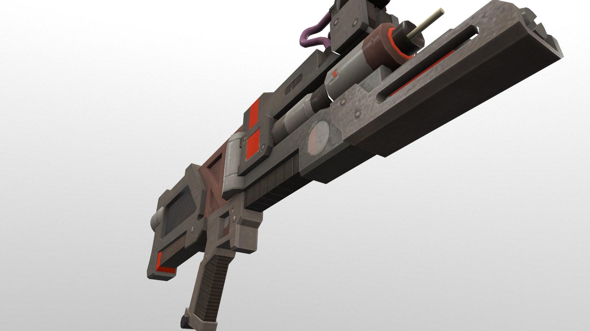 Particle Beam Level 1 3D Model - TurboSquid 2198205