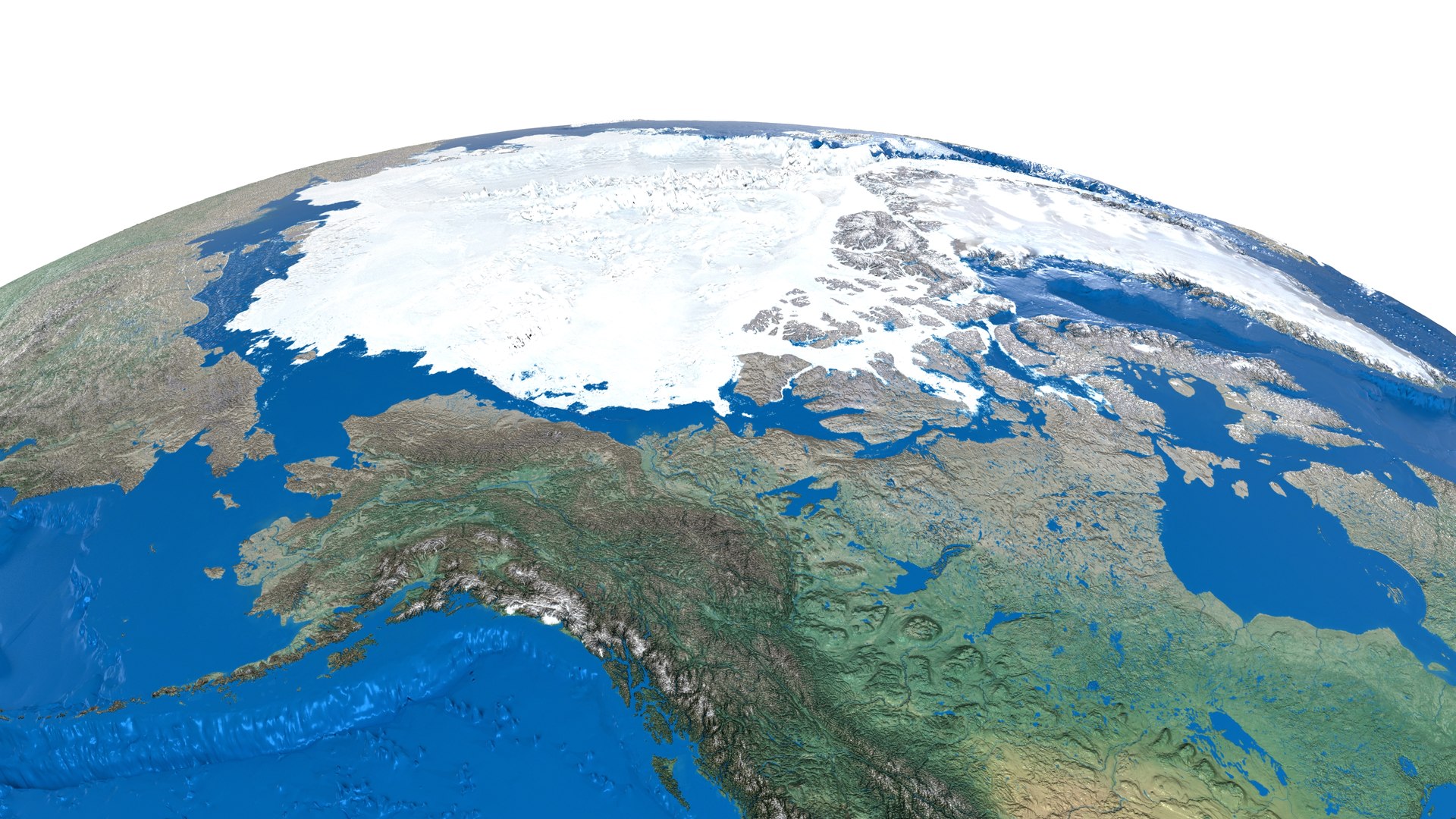 Earth No Cloud 3D Globe 3D Model - TurboSquid 2347347