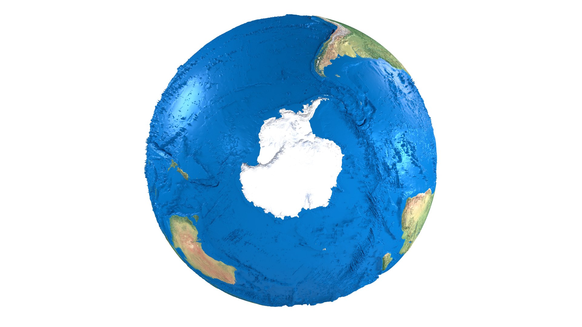 Earth No Cloud 3D Globe 3D Model - TurboSquid 2347347