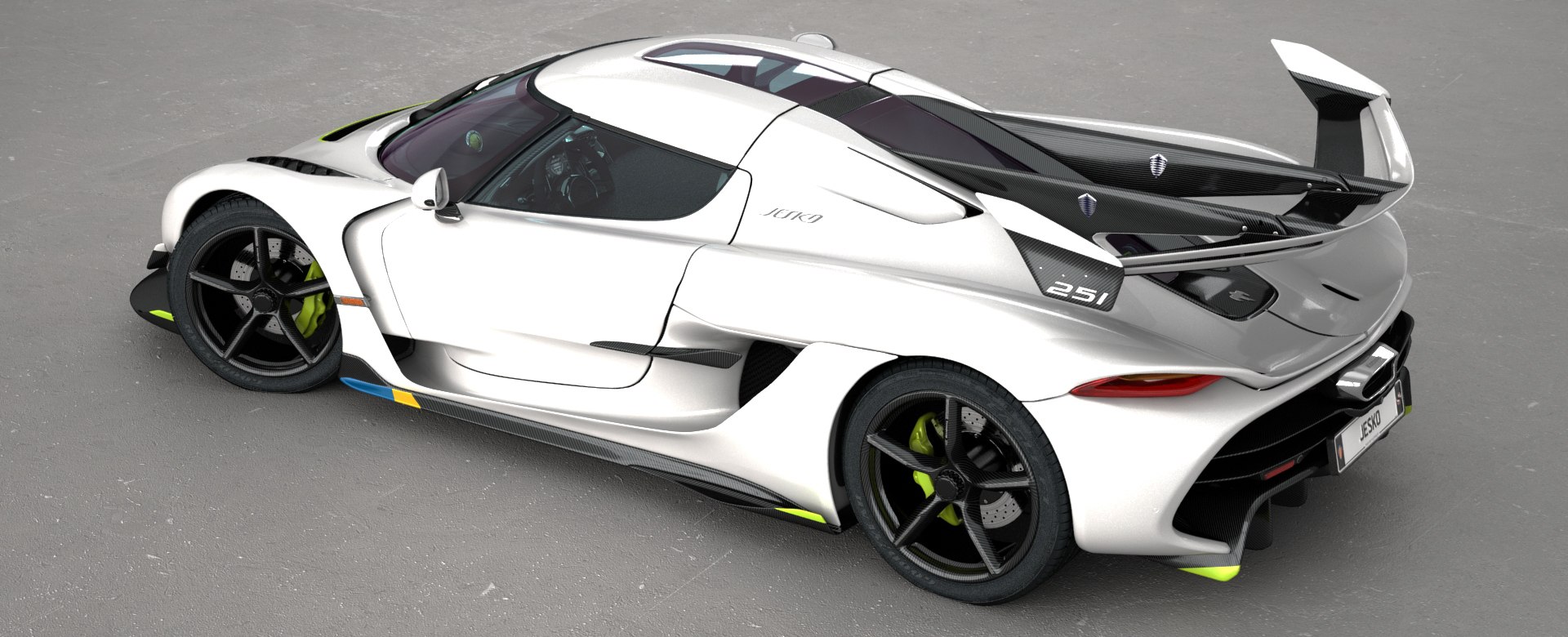 Realistic Koenigsegg Jesko 2020 Model - TurboSquid 1484085