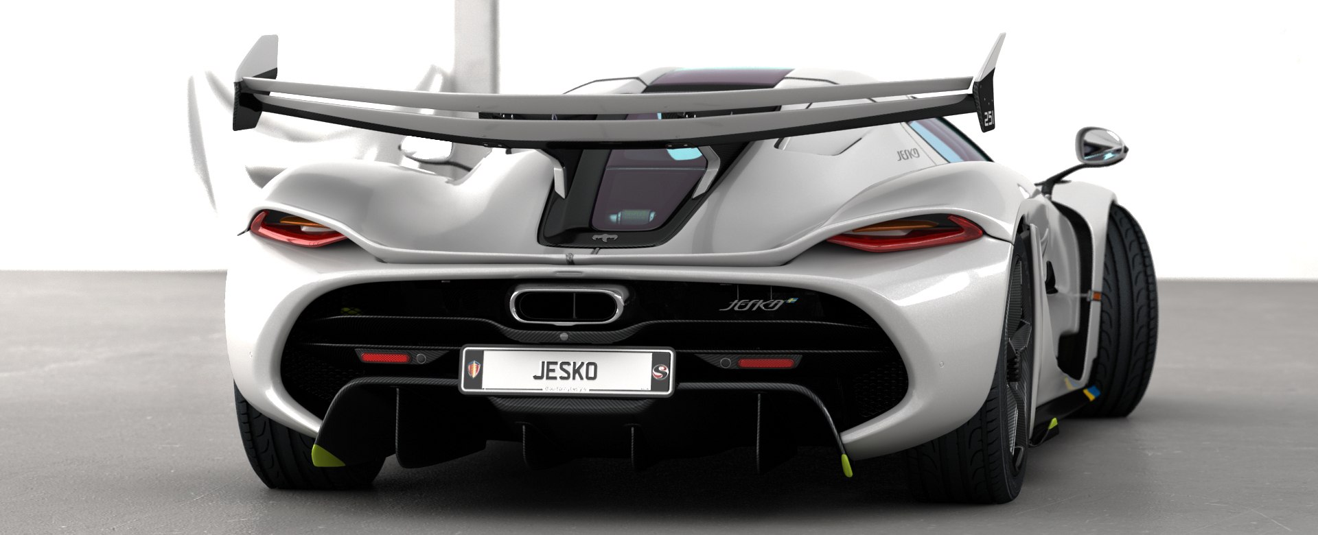 Realistic Koenigsegg Jesko 2020 Model - TurboSquid 1484085