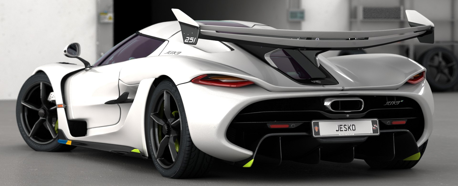 Realistic Koenigsegg Jesko 2020 Model - TurboSquid 1484085