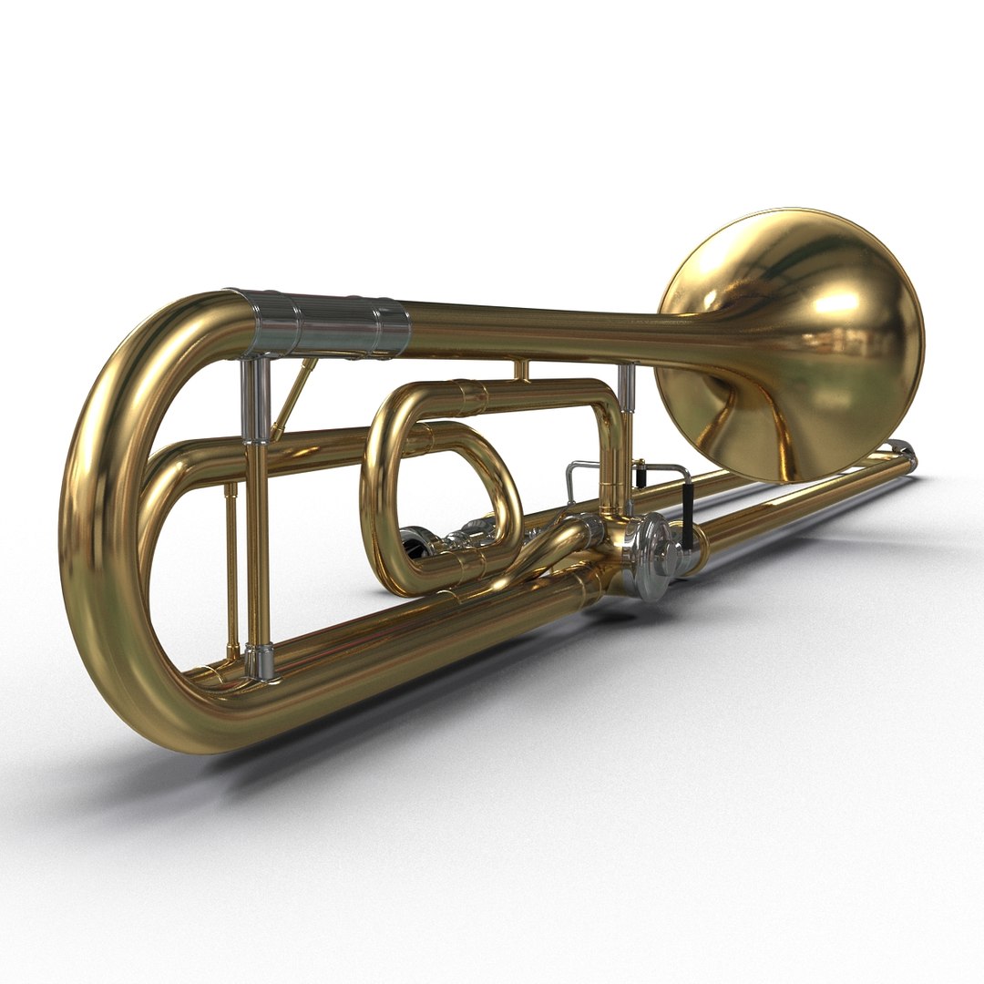 trombone 3d 3ds