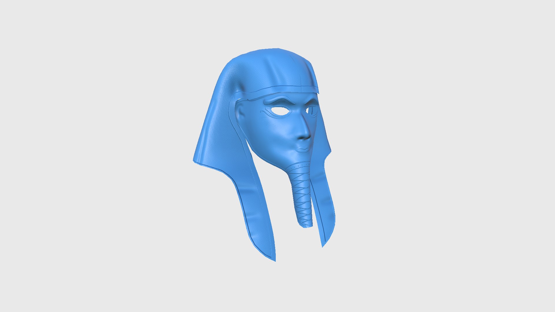 Amun Mask A02 - Egyptian Gods Character Clothing 3D Model - TurboSquid ...