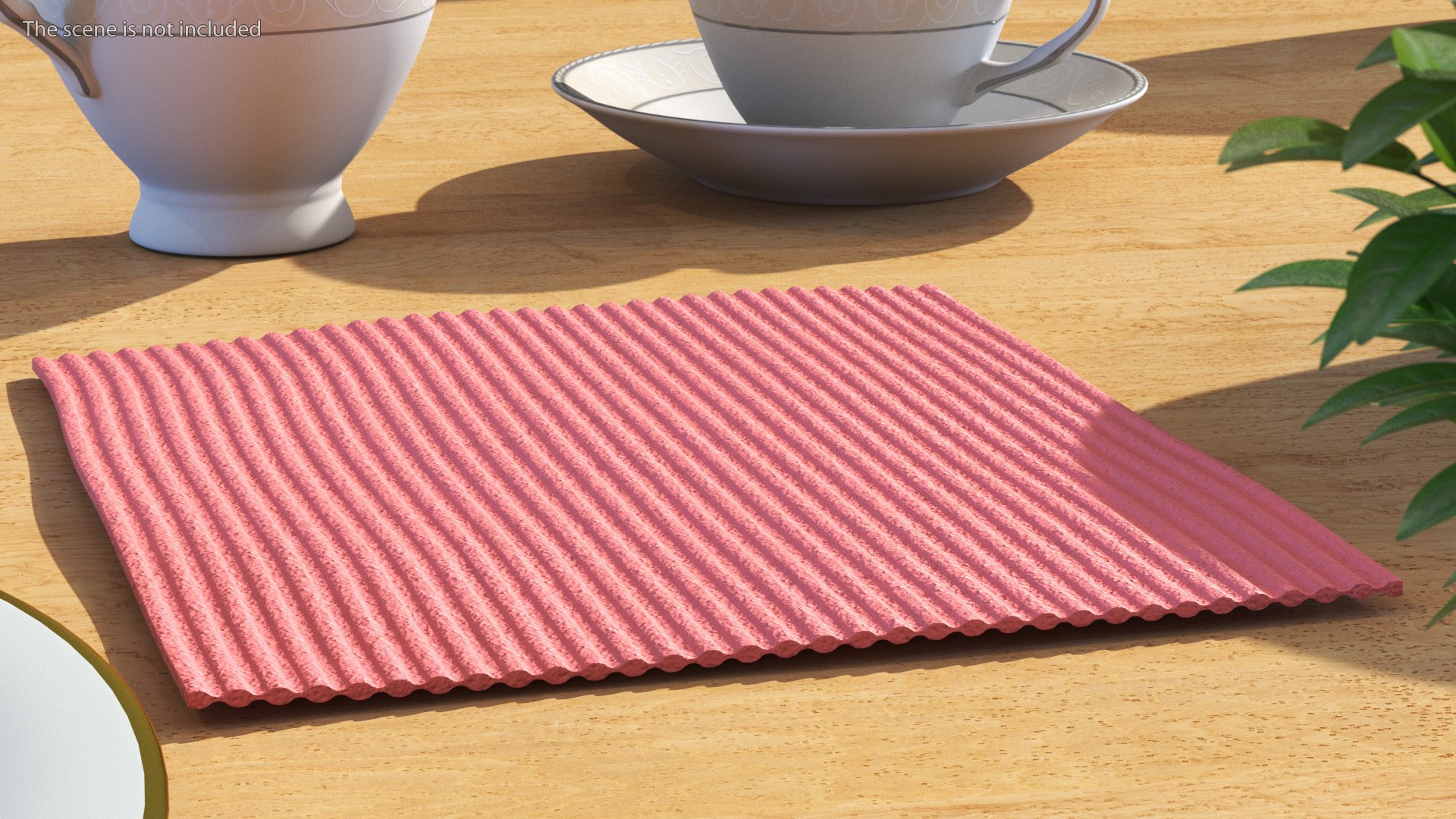 Kitchen Cloth Red 3D Model - TurboSquid 2133832