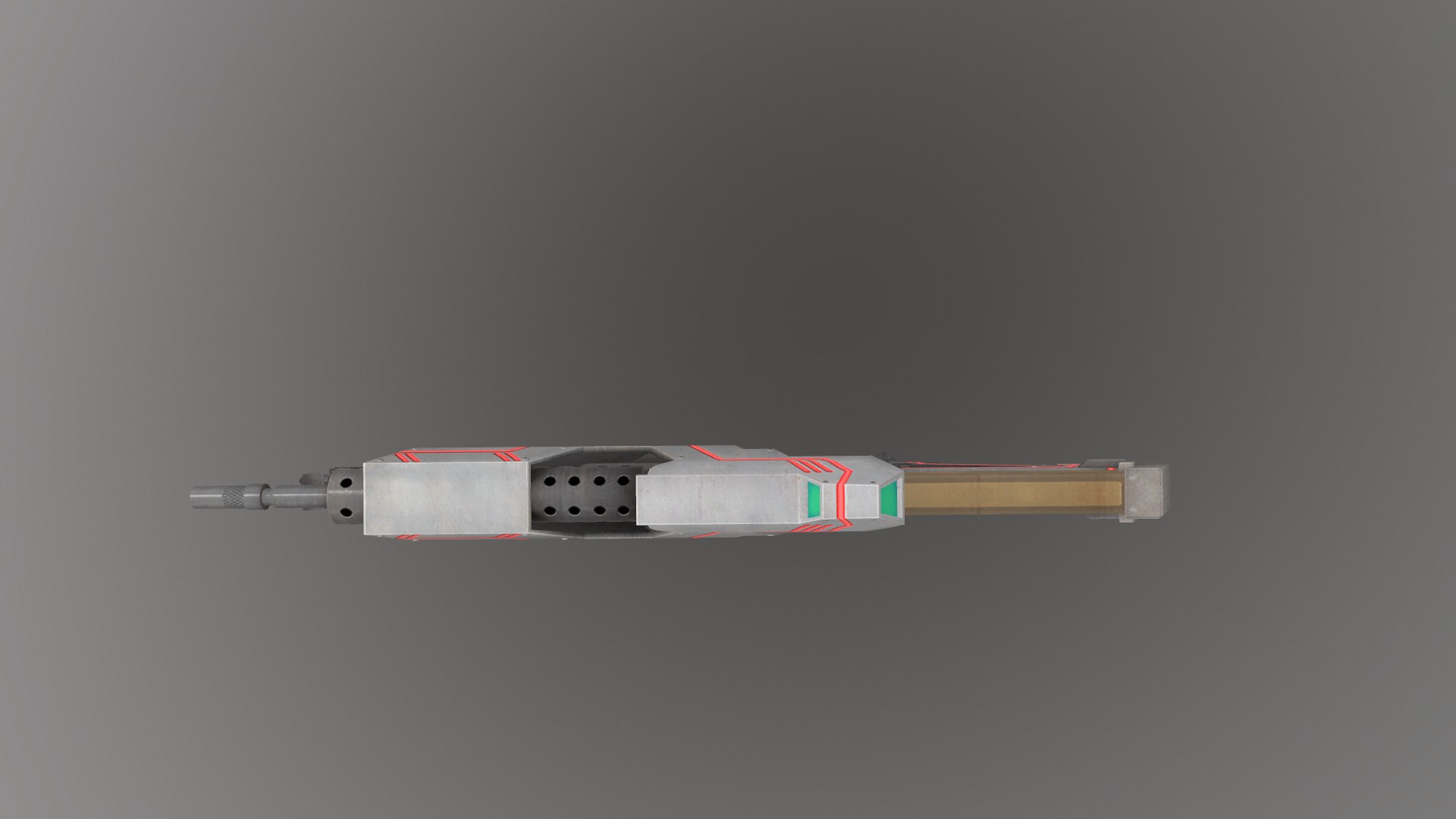 Assault Rifle Level 3 3D Model - TurboSquid 2190948