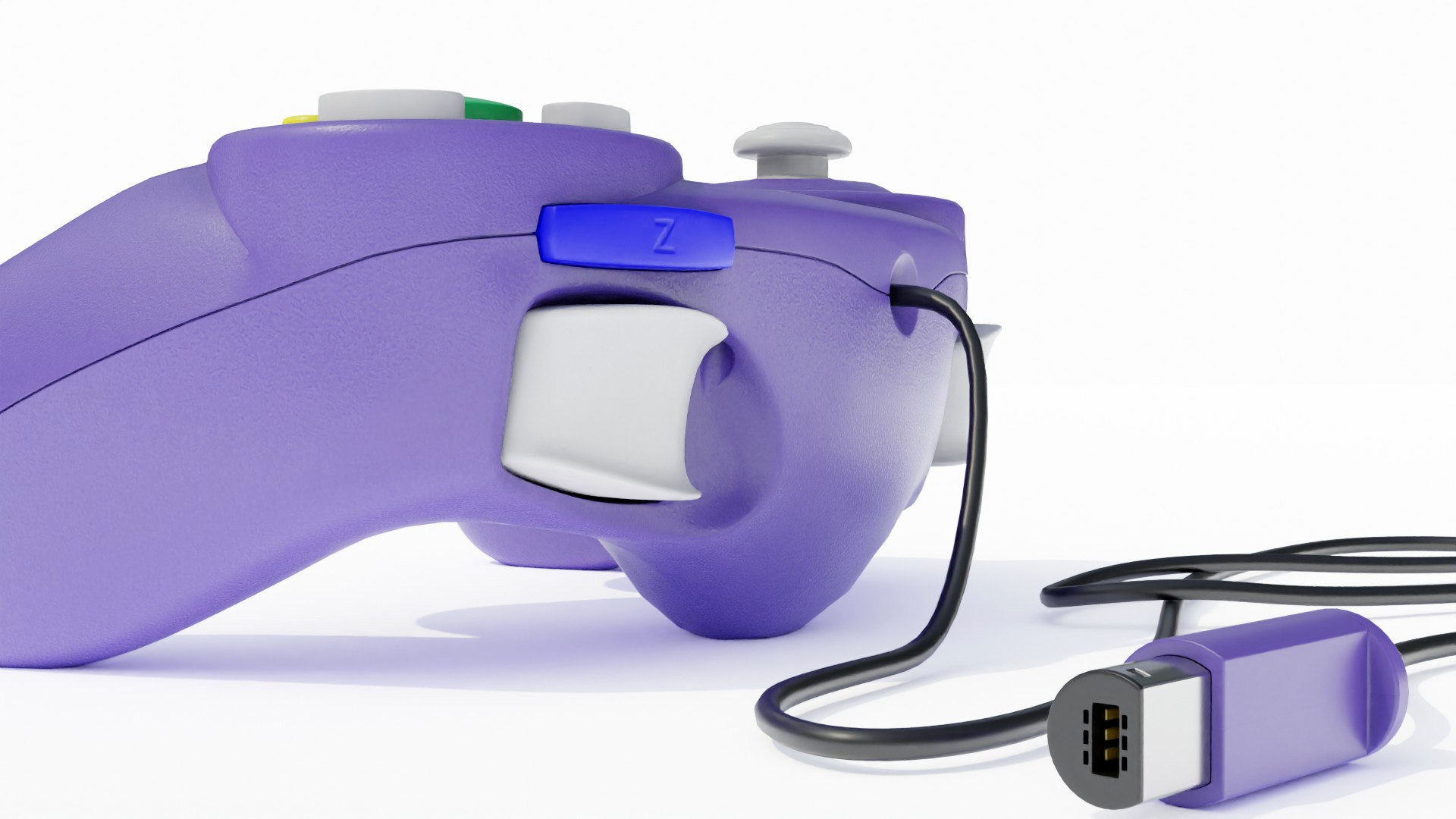 Nintendo GameCube Controller 3D - TurboSquid 1863068