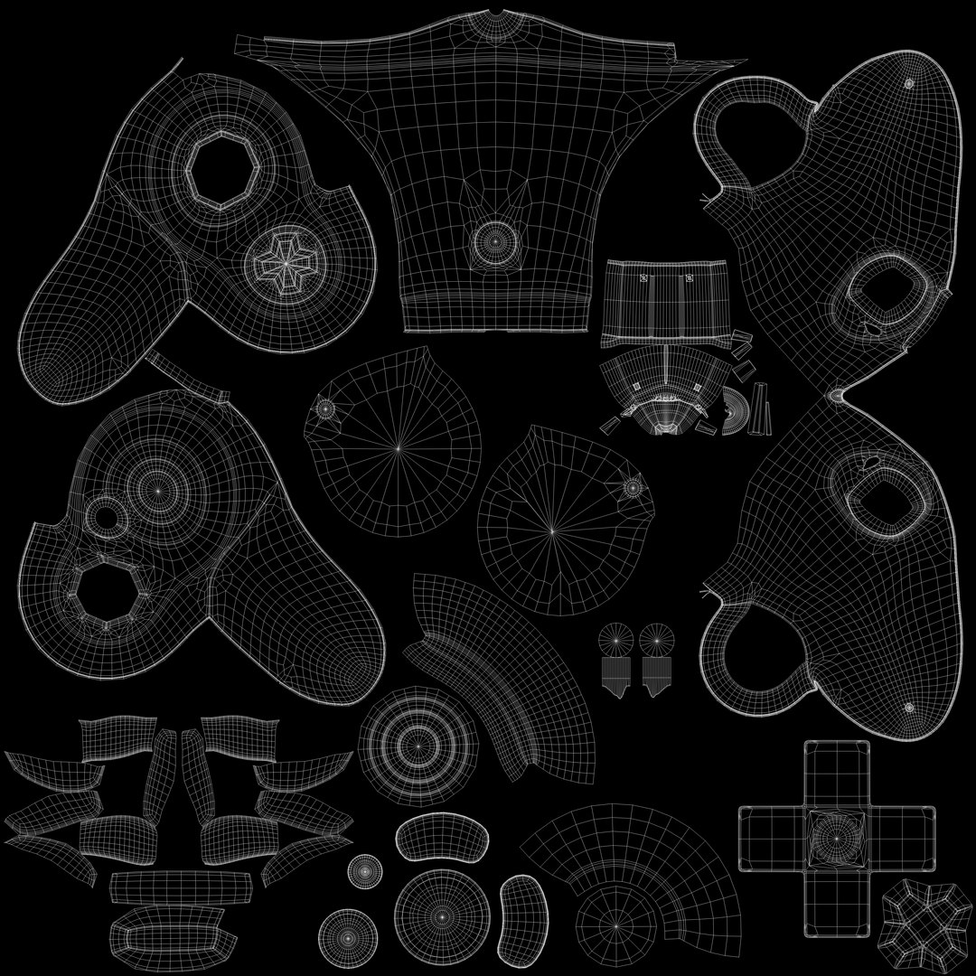 Nintendo GameCube Controller 3D - TurboSquid 1863068
